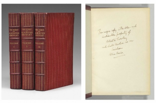Crowley’s personal copy of Collected Works acquired by O.T.O. – Zero ...